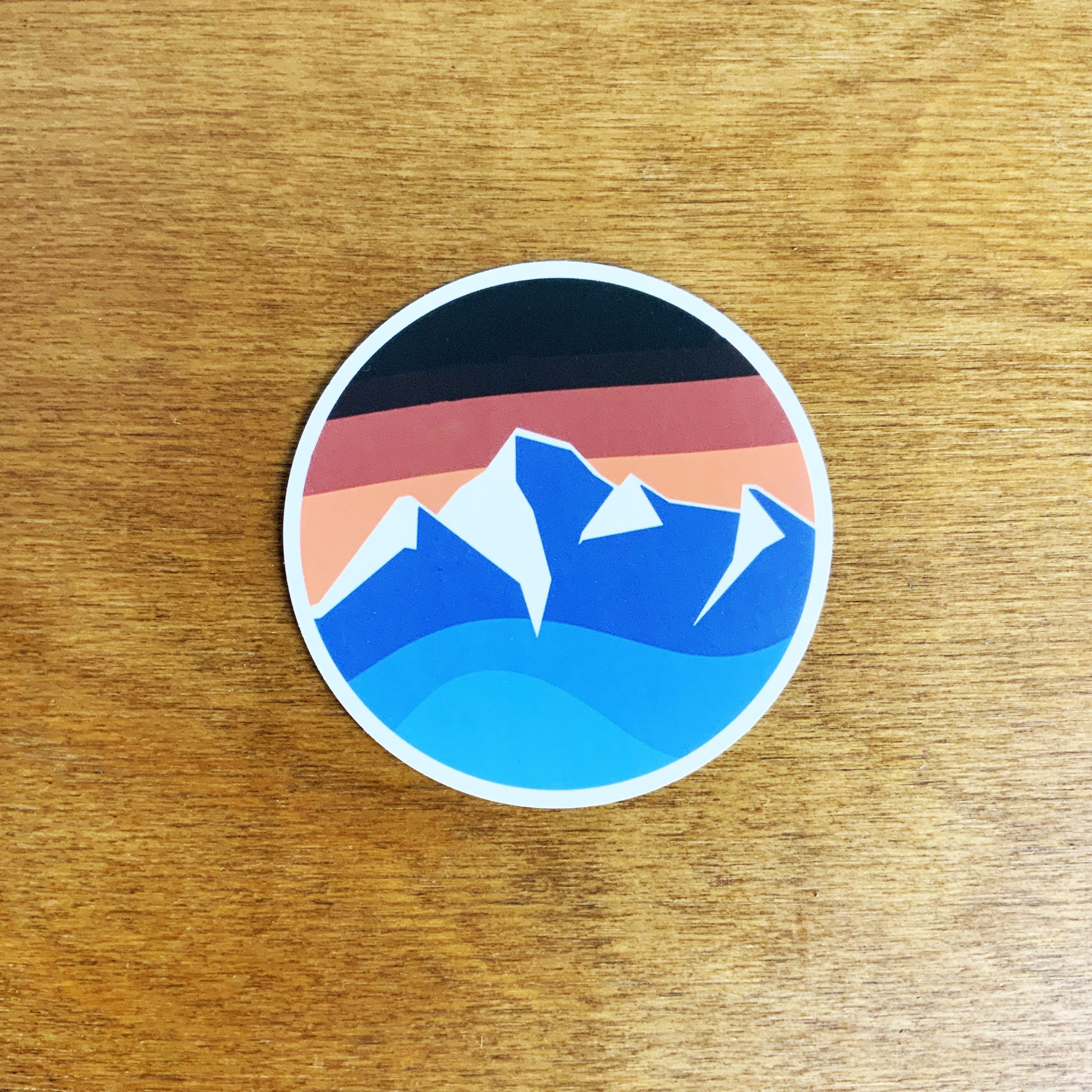 High Mountain Sticker