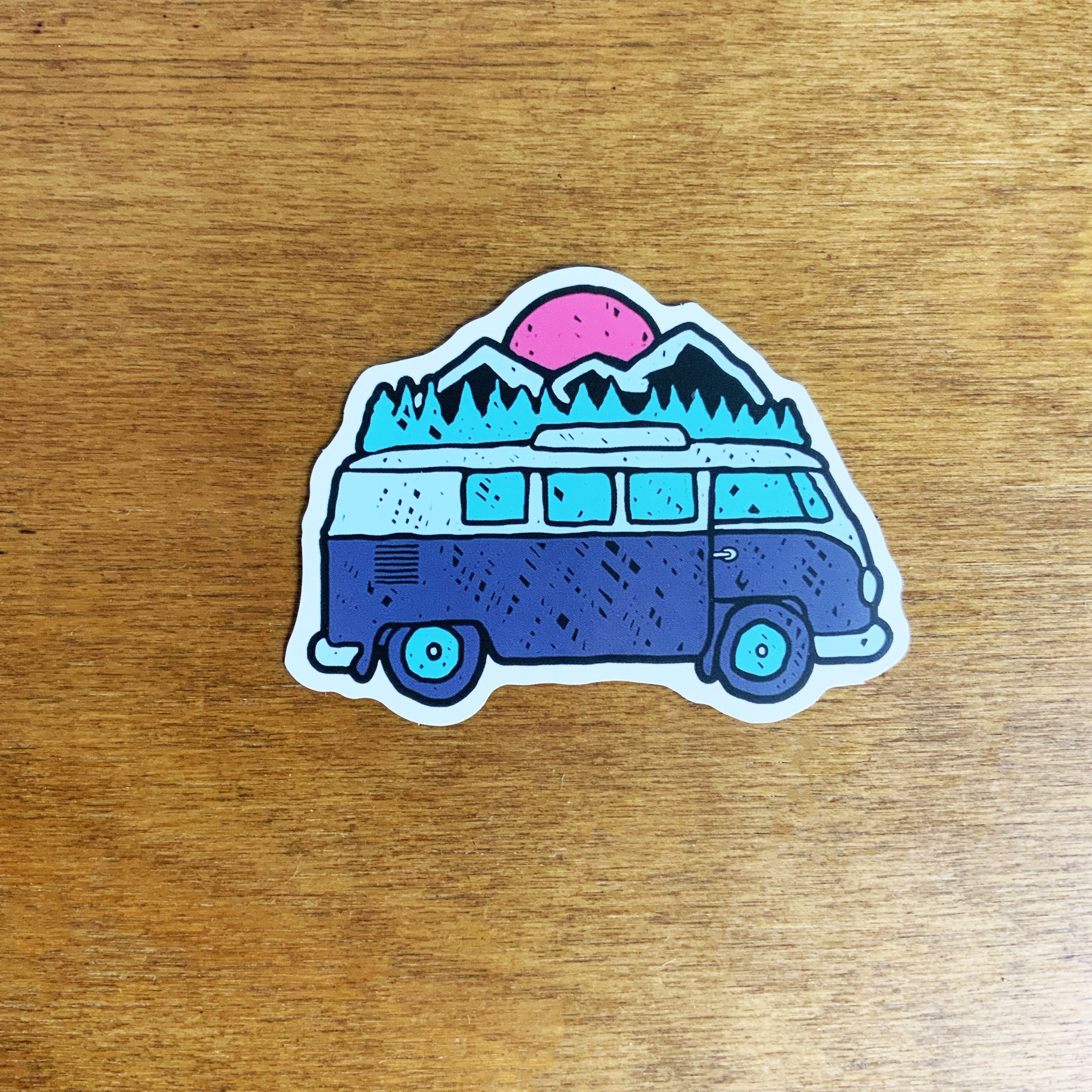 Hippie Adventure Sticker